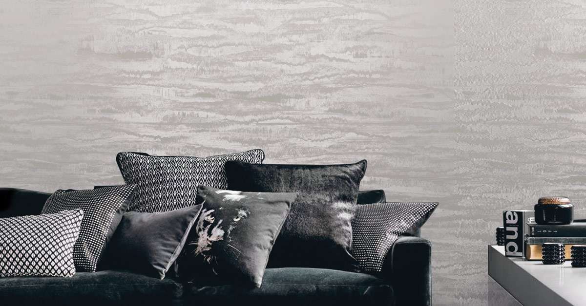 Satin wallpaper wallcovering laser engraving